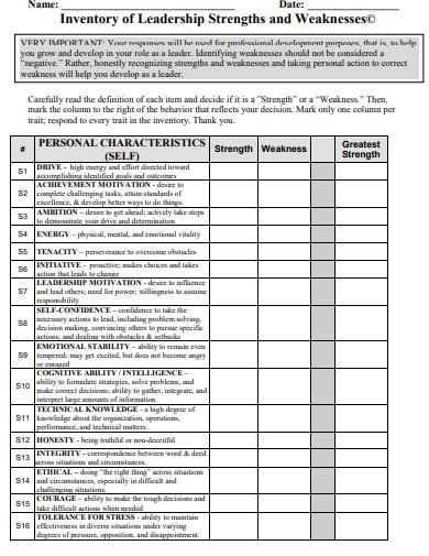 29+ Personal Strengths Examples in Google Docs, Word, Apple Pages, PDF ...