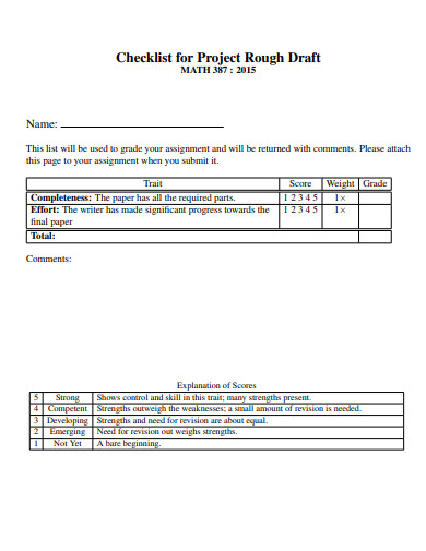 29+ Rough Draft Examples in Google Docs, Word Apple, Pages, PDF | Examples