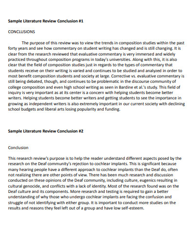 29+ Research Paper Conclusion Examples in Google Docs, PDF, Word, Apple ...