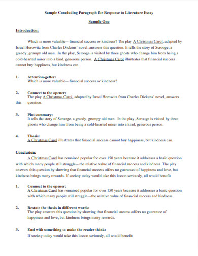 Concluding Sentence - 40+ Examples, How to, Types, Pdf