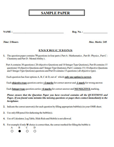 30+ Paper Format Examples in PDF, DOCS | Examples