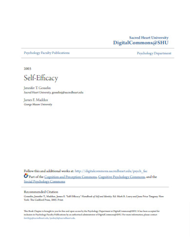 35+ Self-Efficacy Examples - PDF, DOCS | Examples