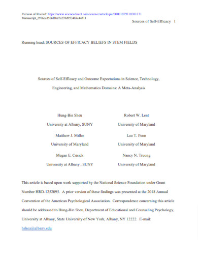 35+ Self-Efficacy Examples - PDF, DOCS | Examples