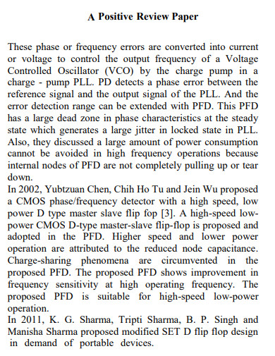 29+ Positive Review Examples in PDF, Google Docs, Word | Examples