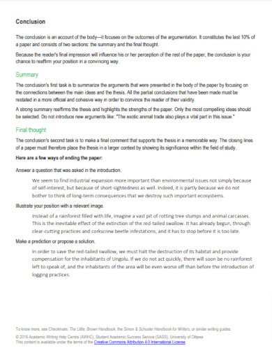 Concluding Sentence - 40+ Examples, How to, Types, Pdf