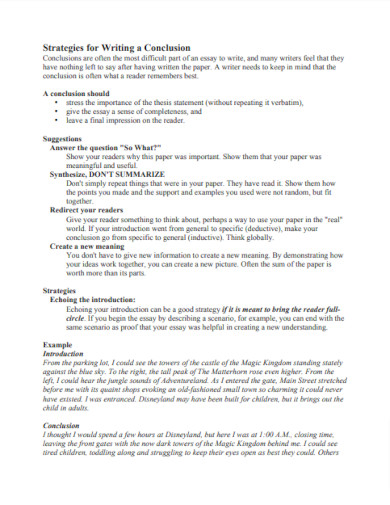 Concluding Sentence - 40+ Examples, How to, Types, Pdf