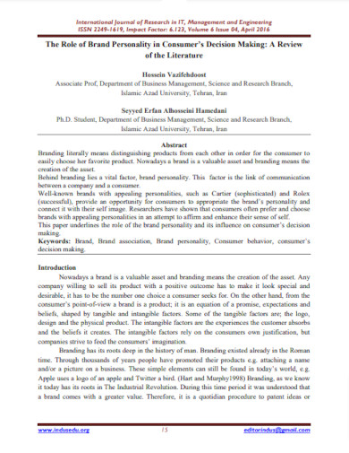 35+ Brand Personality Examples - PDF, DOCS | Examples
