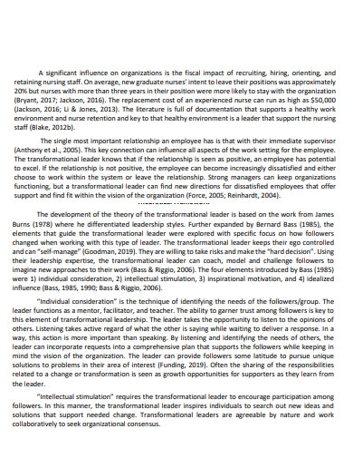 29+ Transformational Leadership Examples in PDF | Examples