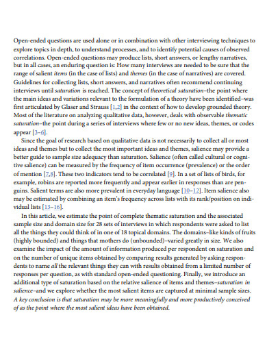 14+ Close Ended Question Examples in PDF | Examples