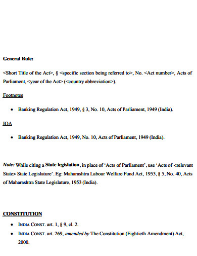 30+ Footnote Format Examples in PDF, DOCS | Examples