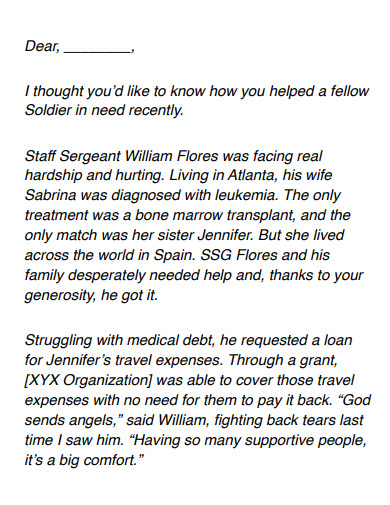 29+ Fundraising Campaign Letter Examples in Google Docs, Word, Outlook ...