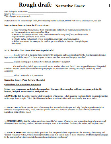 29+ Rough Draft Examples in Google Docs, Word Apple, Pages, PDF | Examples