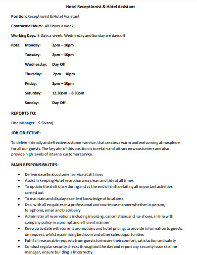 26+ Job Objective Example in Word | Apple Pages | PDF | PSD | Publisher ...