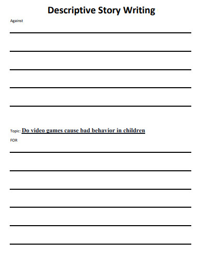 Descriptive Writing - 29+ Examples, Format, Pdf | Examples