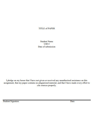 30+ Paper Format Examples in PDF, DOCS | Examples