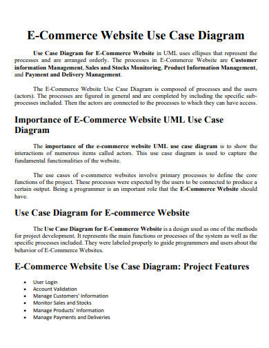 Use Case - 30+ Examples, Google Docs, Apple Pages, Word, PDF