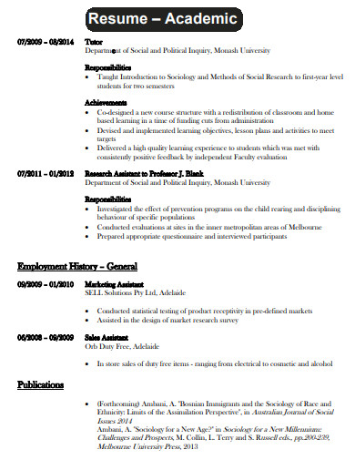 30+ Student Resumes Examples in Apple Pages, Word, PDF, PSD, Publisher ...