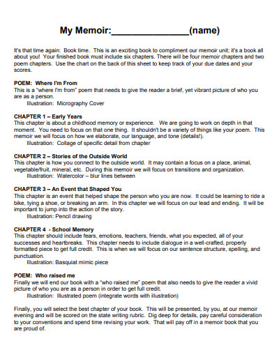 6 Word Memoir | Examples