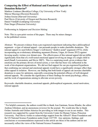 30+ Emotional Appeal Examples in PDF and DOCS | Examples