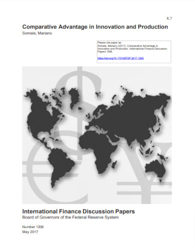 35+ Example of Comparative Advantage - PDF | Examples