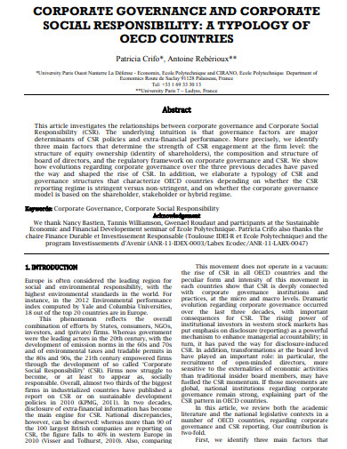 30+ Corporate Social Responsibility Examples in PDF | Examples