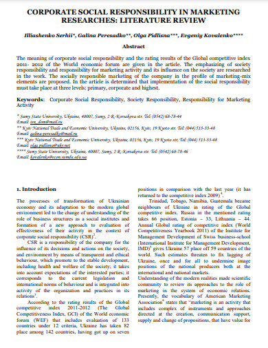 30+ Corporate Social Responsibility Examples in PDF | Examples