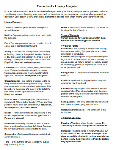 30+ Literary Analysis Examples PDF | Google Docs | Pages | DOC | Examples