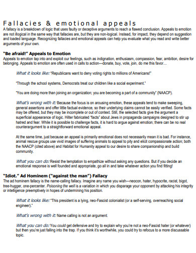 30+ Emotional Appeal Examples in PDF and DOCS | Examples