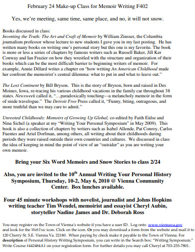 6 Word Memoir | Examples