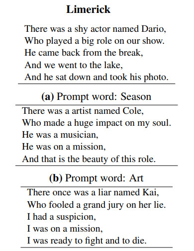 30+ Limerick Poem Examples in PDF | Examples