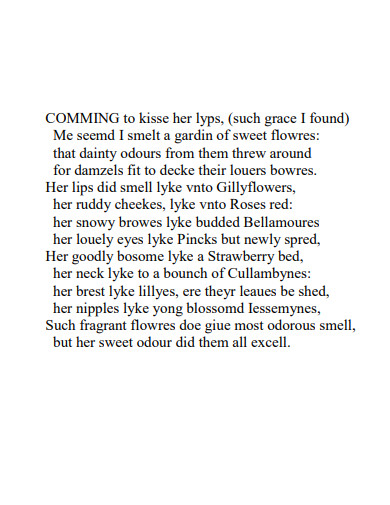 30+ Meter Poem Examples in PDF | Examples