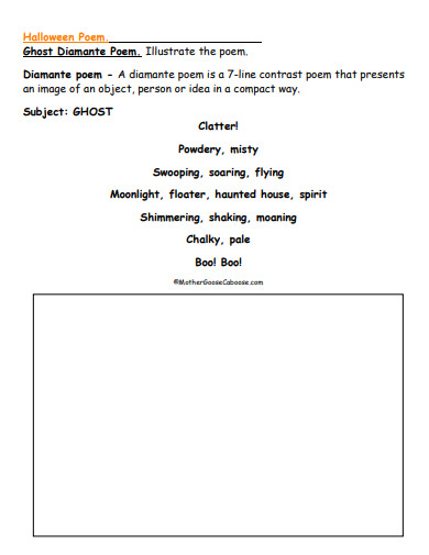 30+ Diamante Poem Examples in PDF | Examples
