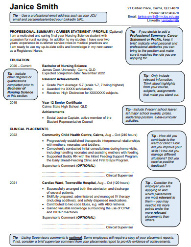 30+ Nursing Resume Examples in PDF | Examples