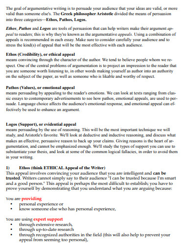 30+ Ethos Pathos Logos Examples in PDF, Excel | Examples