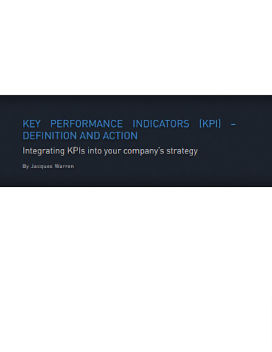 36+ Key Performance Indicators - Examples, PDF | Examples
