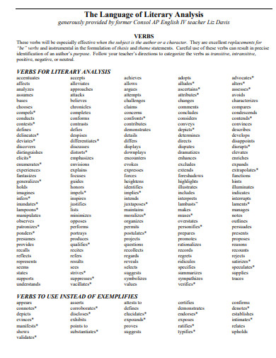 30+ Literary Analysis Examples PDF | Google Docs | Pages | DOC | Examples