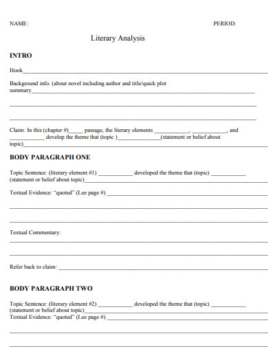 30+ Literary Analysis Examples PDF | Google Docs | Pages | DOC | Examples