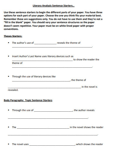 30+ Literary Analysis Examples PDF | Google Docs | Pages | DOC | Examples