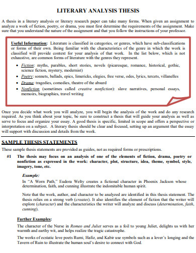 30+ Literary Analysis Examples PDF | Google Docs | Pages | DOC | Examples