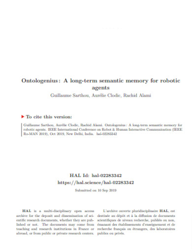 19+ Semantic Memory - Examples, PDF, Google Docs | Examples