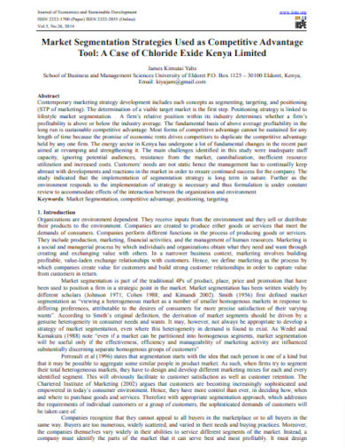 34+ Market Segmentation - Examples, PDF | Examples