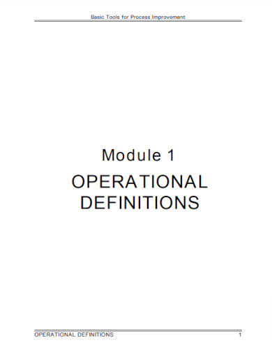 Operational Definition | Examples
