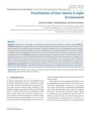 User Stories - 34+ Examples, Format, How to Write, PDF