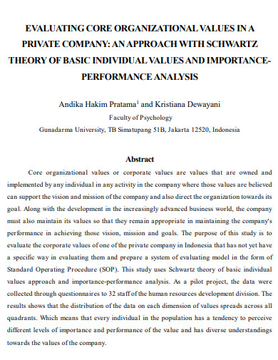 30+ Company Values Examples in PDF | Examples