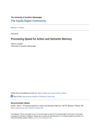 19+ Semantic Memory - Examples, PDF, Google Docs | Examples