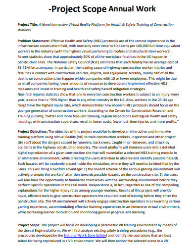 30+ Project Scope Examples in Word Google Docs Apple Pages PDF | Examples