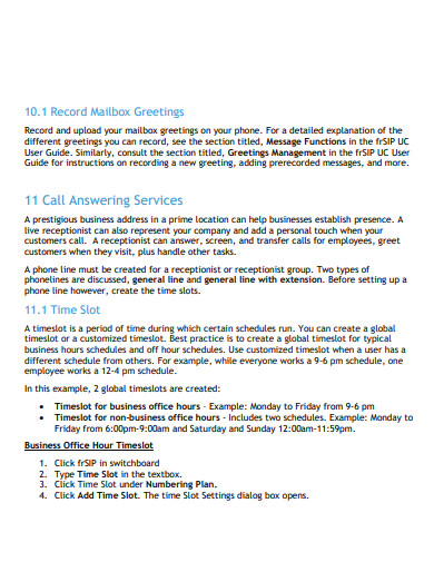 30+ Voicemail Greeting Examples in PDF | Examples