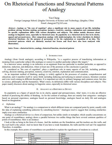 Rhetorical | Examples