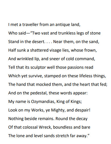 30+ Blank Verse Examples in PDF, Doc | Examples