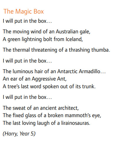 30+ Free Verse Poem Examples | Examples